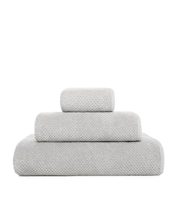 GRACCIOZA Bee Waffle Washcloth - Silver