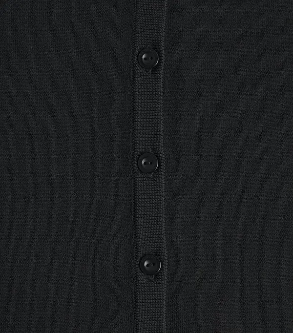 Sandro Buttoned Cropped Cardigan