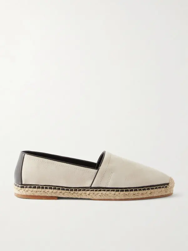 Brunello Cucinelli Suede Espadrilles - Neutrals