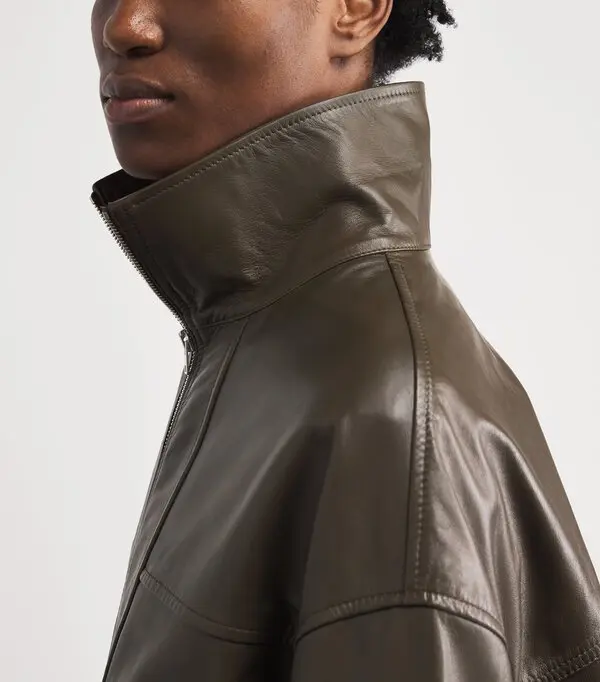 YVES SALOMON Flight Leather Jacket