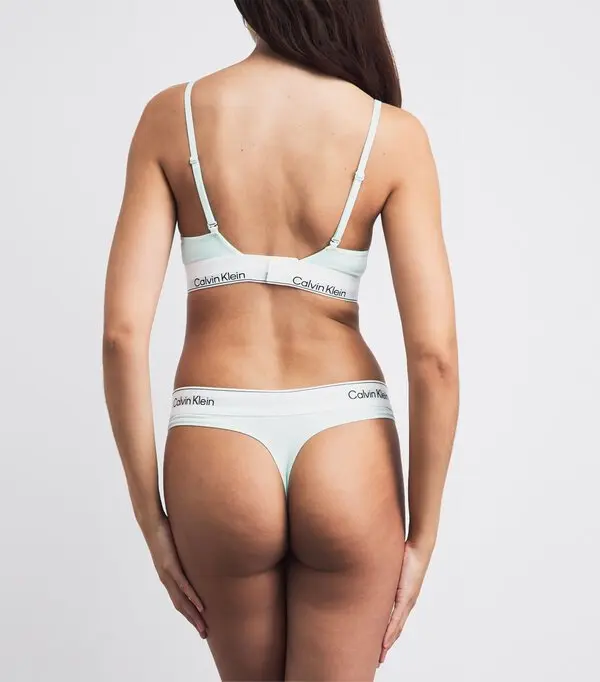 Calvin Klein Cotton-blend Icon Thong