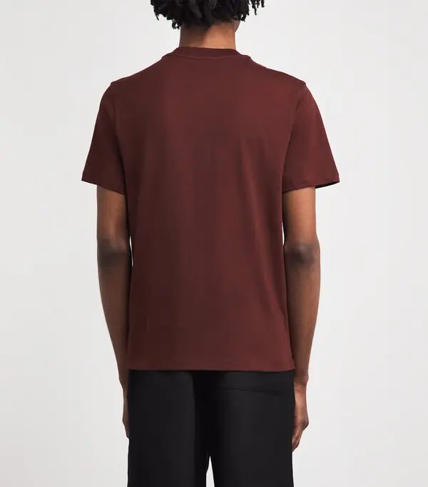 Sandro Cotton Crochet T-shirt - Brown