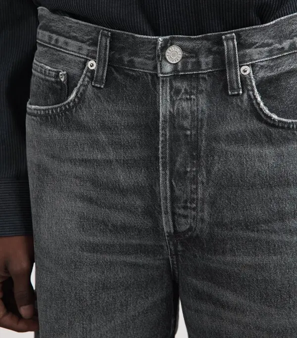 AGOLDE Denim Anson Shorts - Black