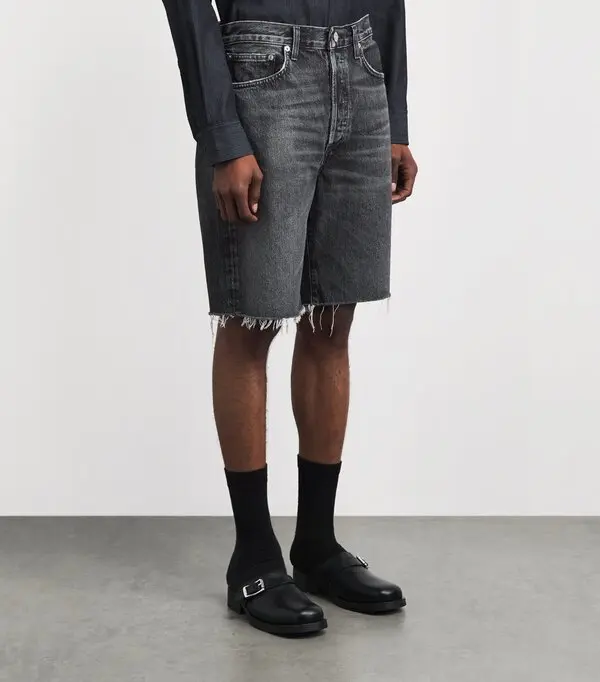 AGOLDE Denim Anson Shorts - Black