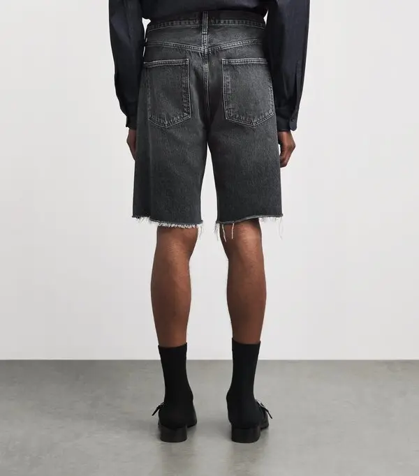 AGOLDE Denim Anson Shorts - Black