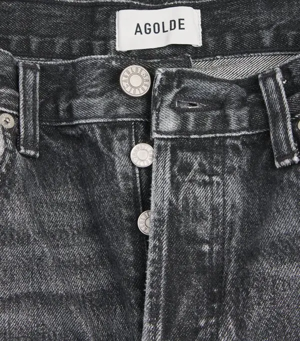 AGOLDE Denim Anson Shorts - Black