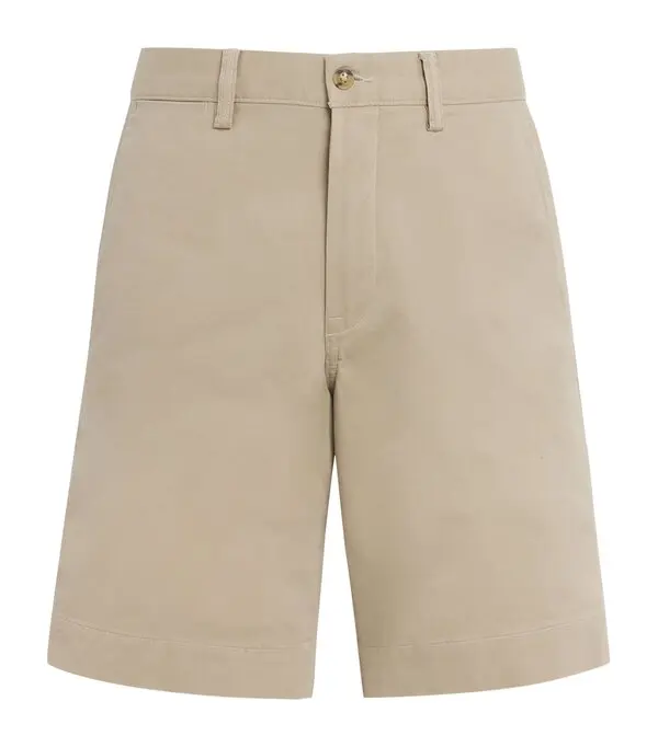 Polo Ralph Lauren Stretch-cotton Bedford Shorts - Beige