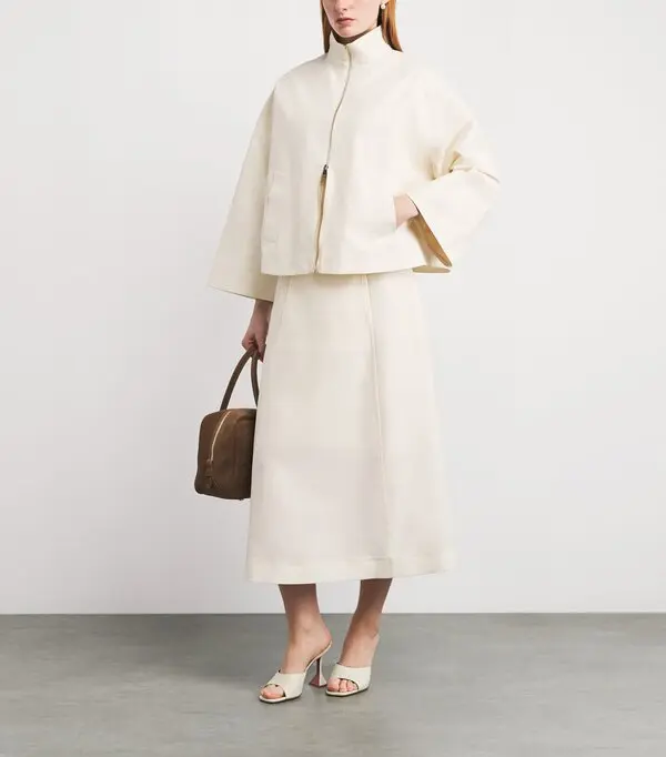 Fabiana Filippi Cotton-blend Caban Jacket