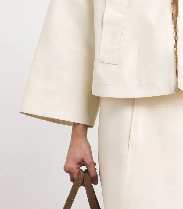 Fabiana Filippi Cotton-blend Caban Jacket