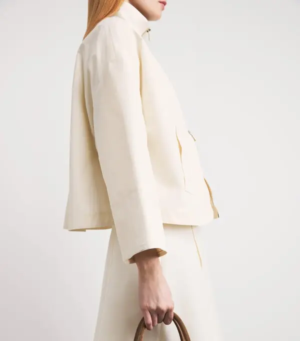 Fabiana Filippi Cotton-blend Caban Jacket