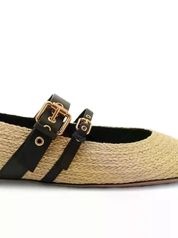 Farm Rio Buckle-strap Ballerina Flats