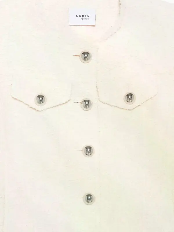 Akris Buttoned Patch-pocket Waistcoat