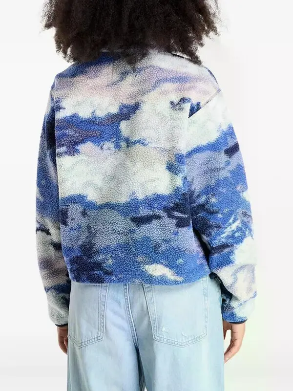 Columbia Cloud-print Fleece Sweatshirt