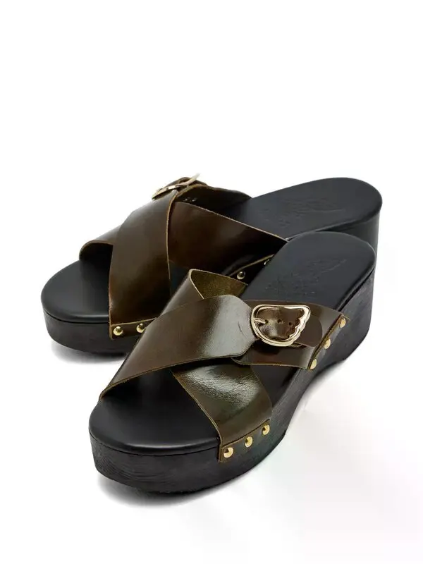 ANCIENT GREEK SANDALS Crossover-strap Studded Sandals