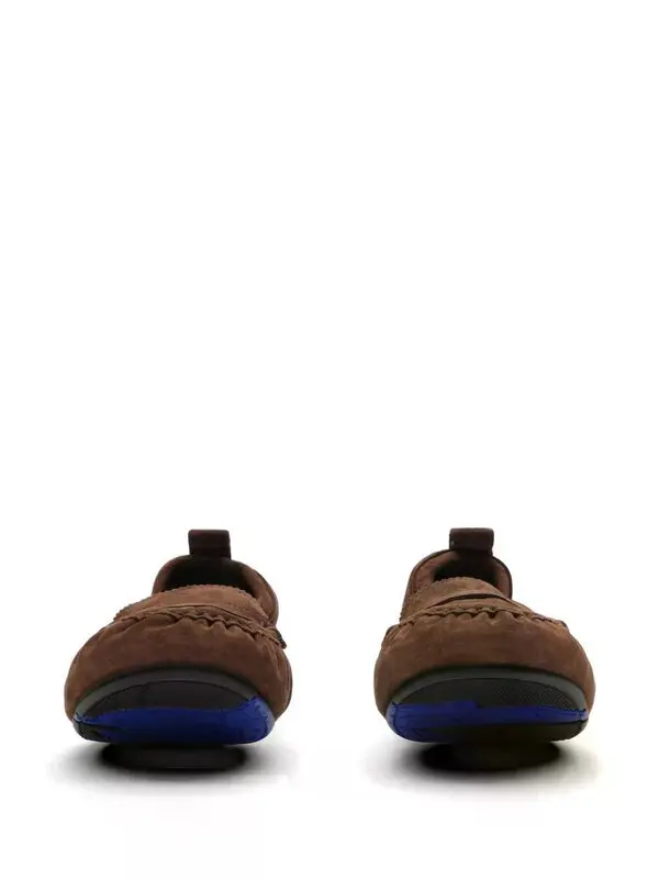 Burberry Suede Loafers - Brown