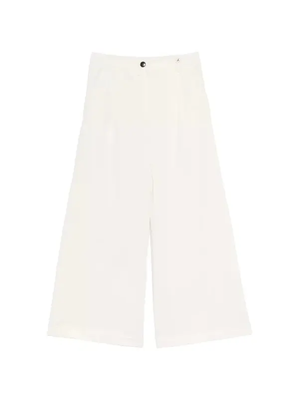 MY MYTHS Pleated Wide Leg Trousers