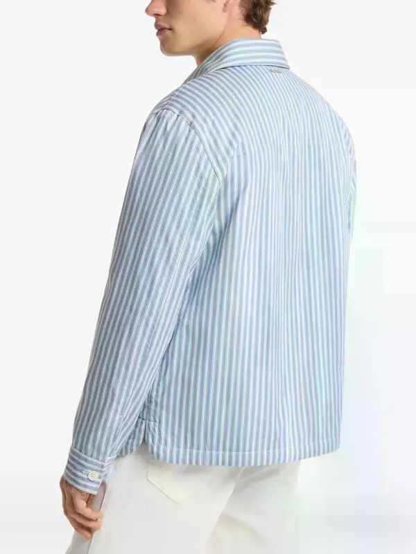 Michael Kors Striped Shirt Jacket