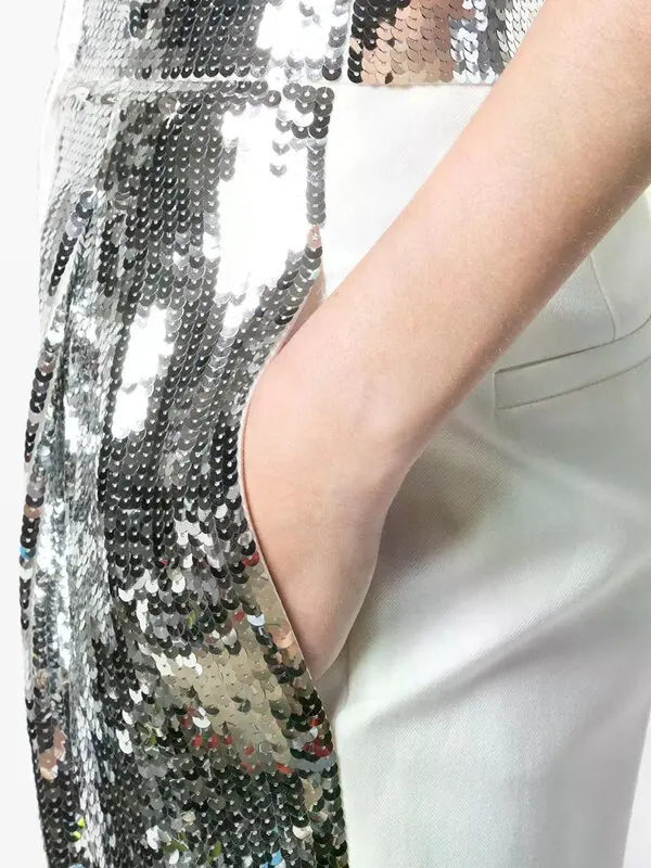 Tibi Avril Sequinned Trousers