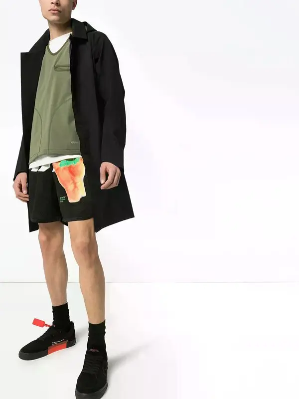 Off-White Logo Track Shorts