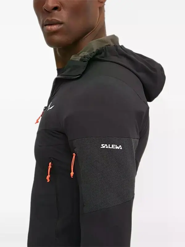 SALEWA Hooded Zip Performance Jacket