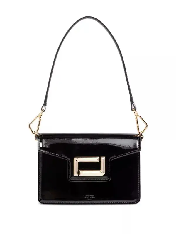 LANCEL Leather Mini Flap Bag
