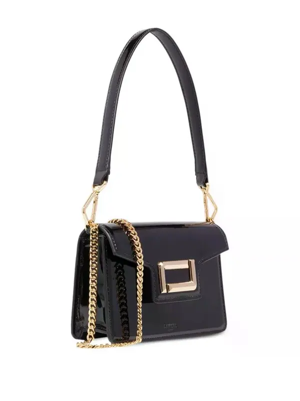 LANCEL Leather Mini Flap Bag