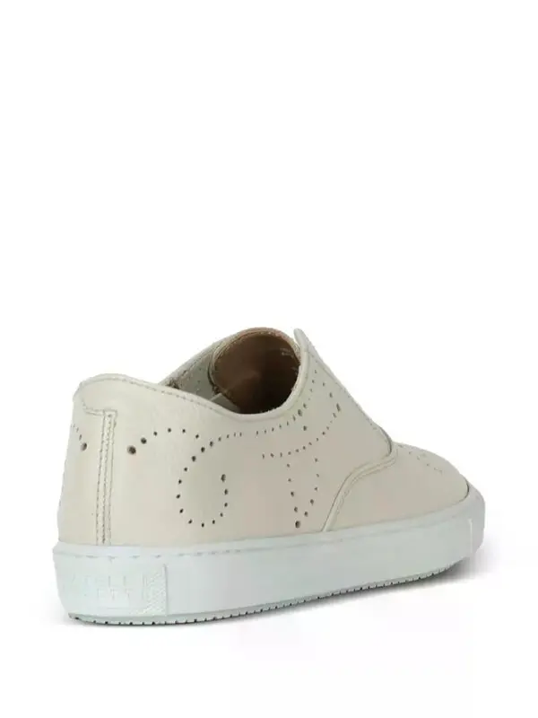 Fratelli Rossetti Hobo Perforated Slip-on Sneakers - Neutrals