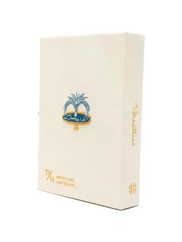 OLYMPIA LE-TAN Versailles Embroidered Clutch - Neutrals
