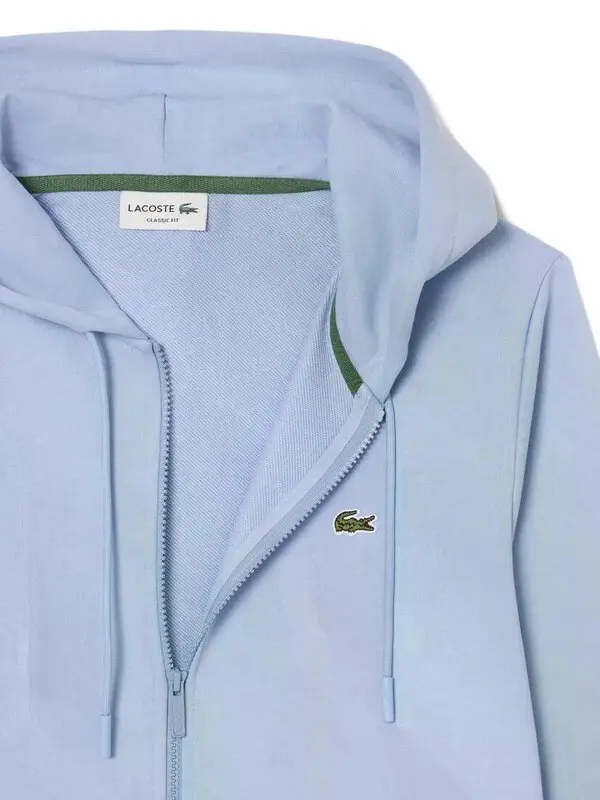 Lacoste Zip-up Hoodie - Blue