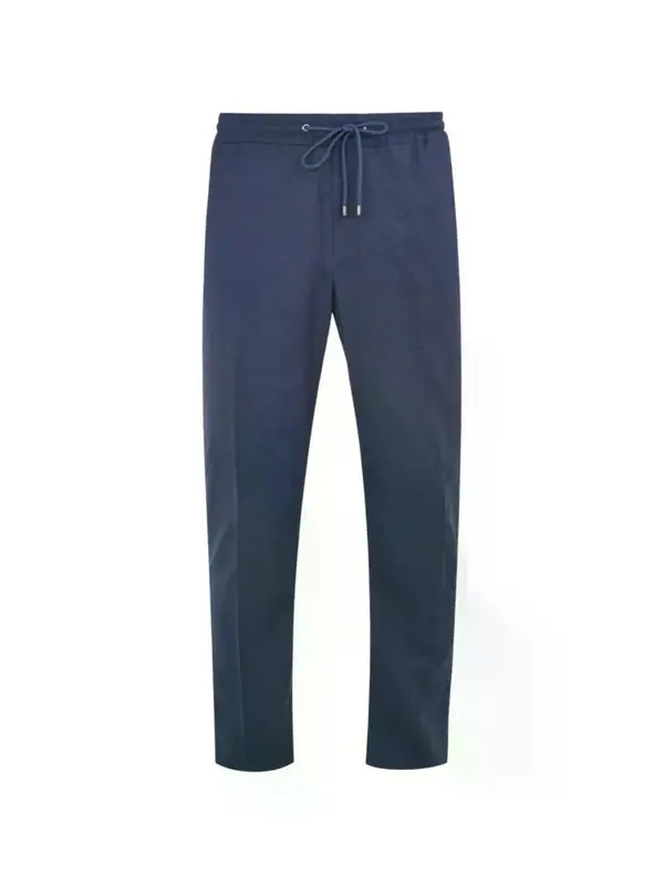 Pal Zileri Drawstring Wool Trousers