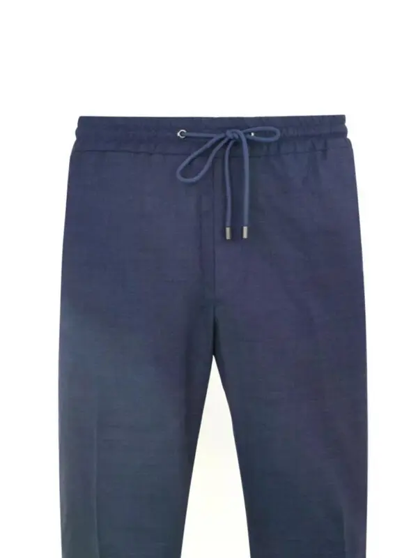 Pal Zileri Drawstring Wool Trousers