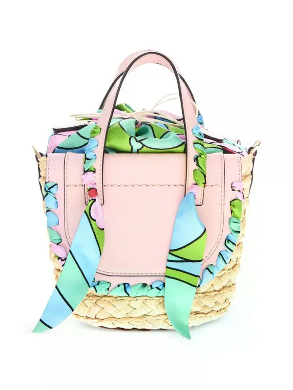 CUBA LAB Habanera Silk-wrapped Tote Bag