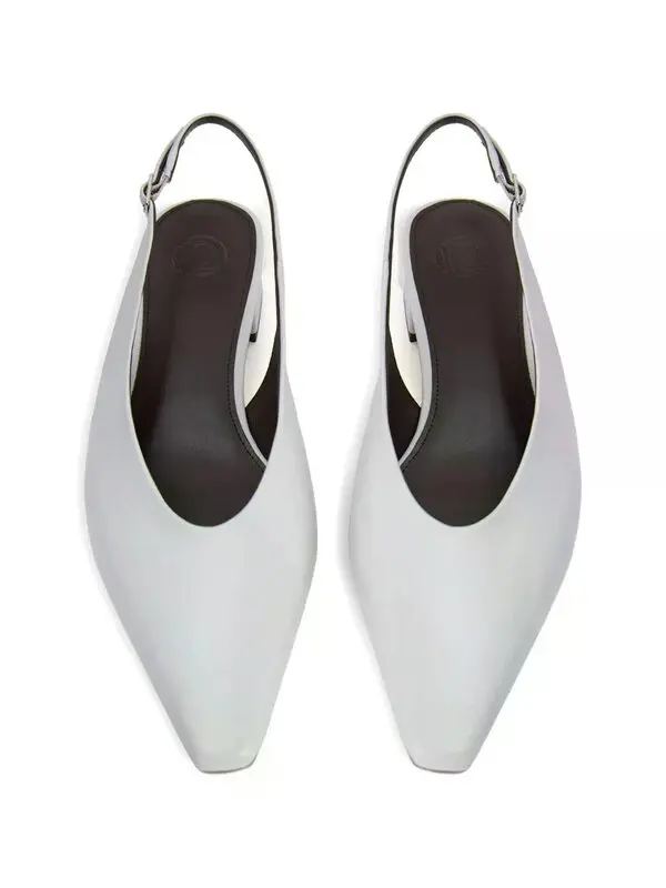 12 STOREEZ Diana Slingback Pumps - Grey