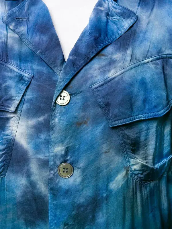 Raquel Allegra Tie-dye Print Jacket
