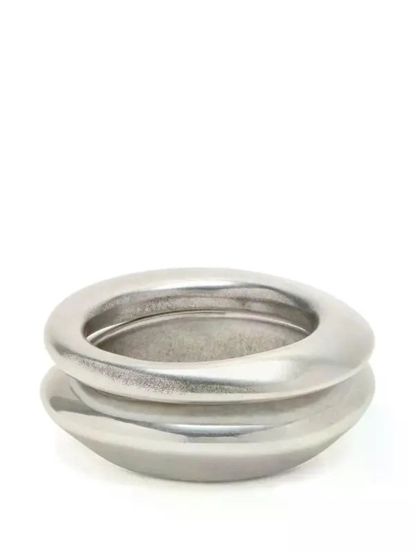 BEN-AMUN Double Bracelet - Silver