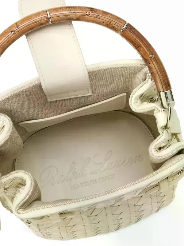 Ralph Lauren Small Braided Bucket Bag