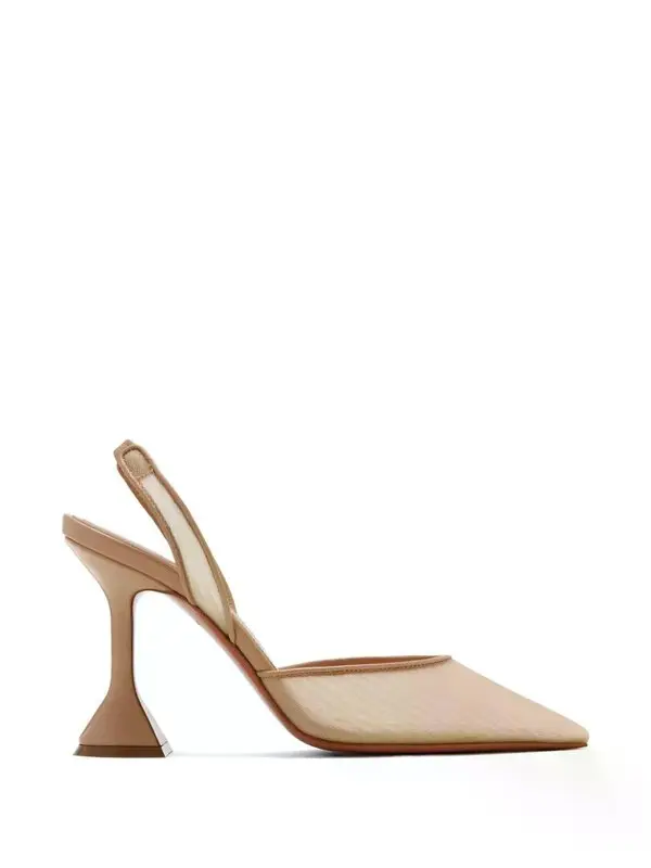 Amina Muaddi 95mm Holli Pumps