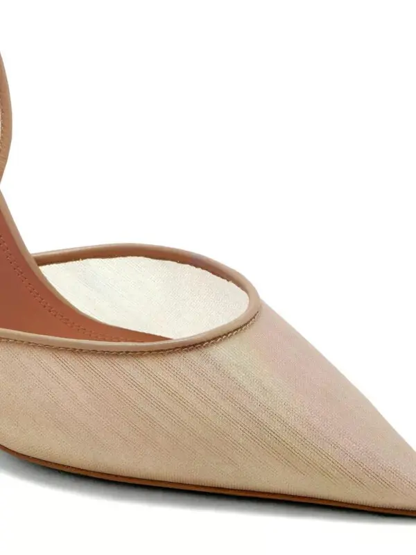 Amina Muaddi 95mm Holli Pumps