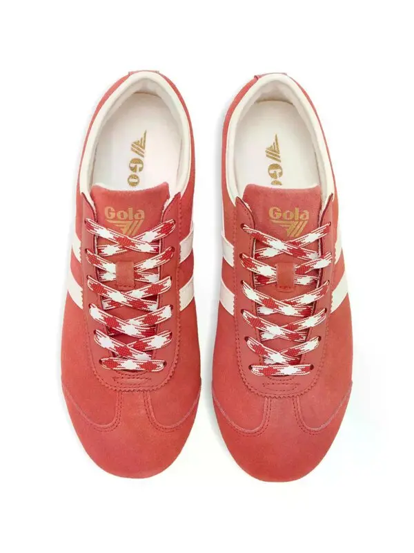 Gola Cleora Suede Lace-up Sneakers - Red