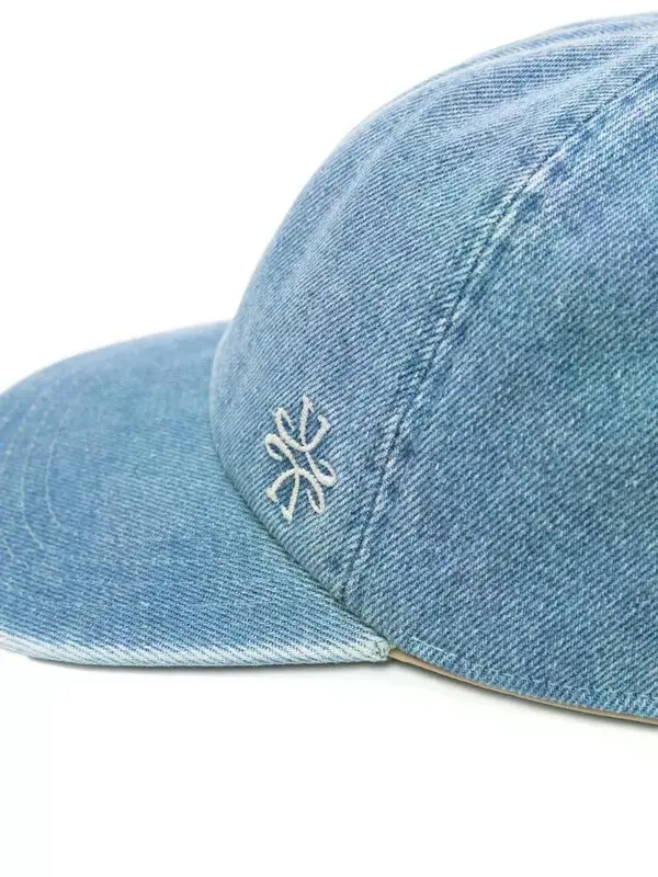 Jacob Cohen Logo-detail Denim Baseball Cap