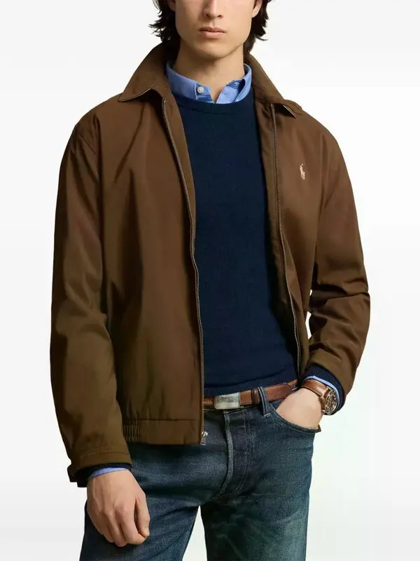 Polo Ralph Lauren Logo Jacket - Brown