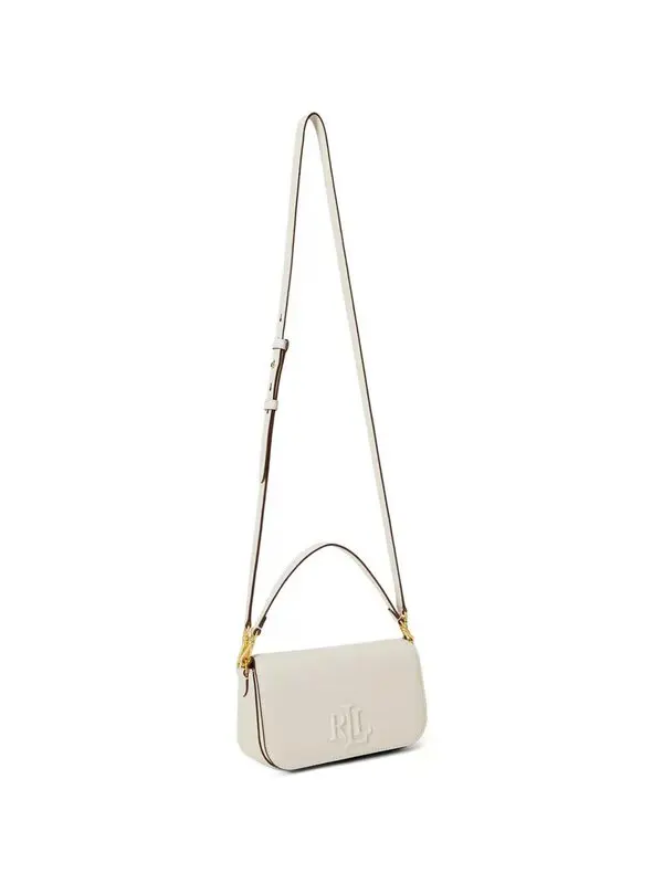 Ralph Lauren Embossed Adjustable Shoulder Bag