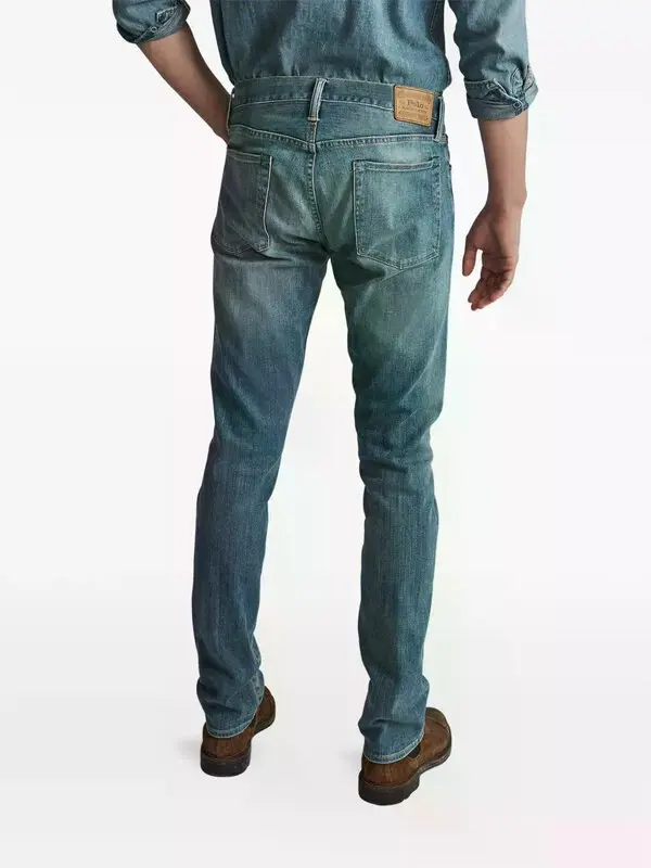 Polo Ralph Lauren Stretch Straight Leg Jeans - Blue