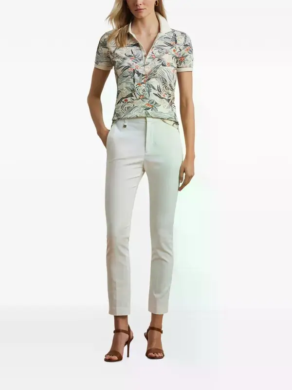 Ralph Lauren Printed Polo Top
