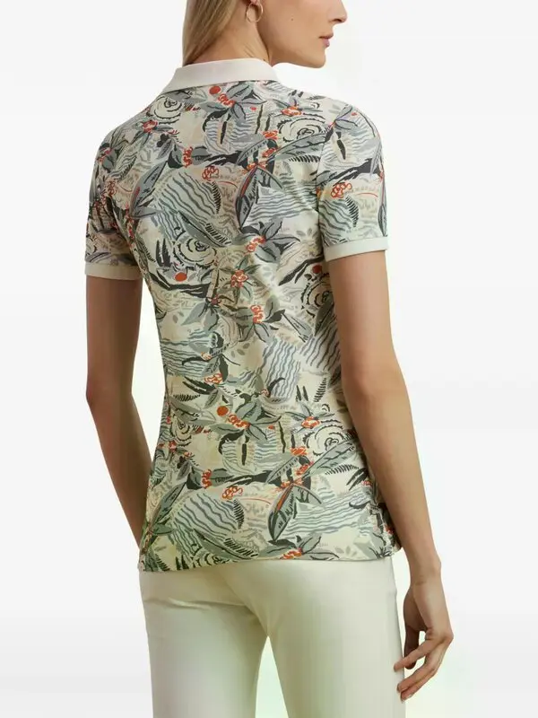 Ralph Lauren Printed Polo Top