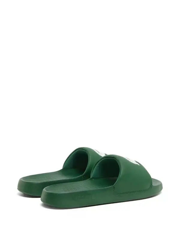 Lacoste Serve Logo Slides - Green