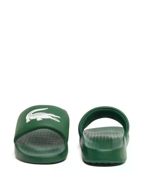 Lacoste Serve Logo Slides - Green