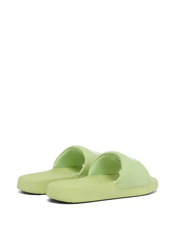 Lacoste Serve Logo Slides - Green