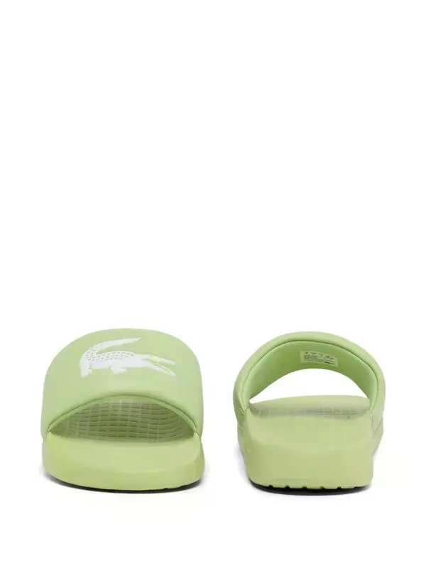 Lacoste Serve Logo Slides - Green
