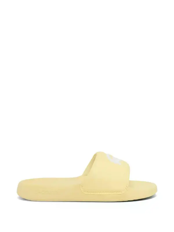 Lacoste Serve Logo Slides - Yellow